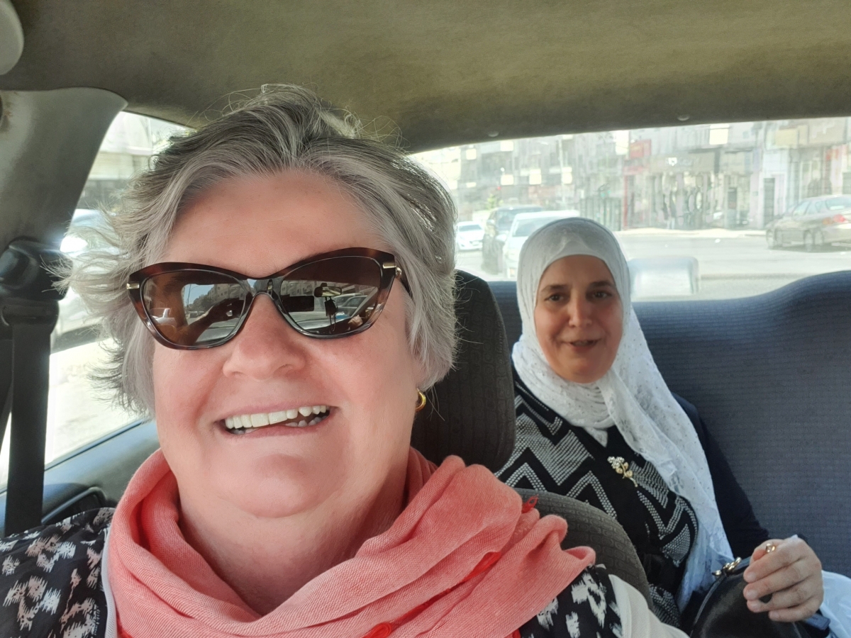 Catching a Taxi in Amman, Jordan. | Jules Cruise Companion